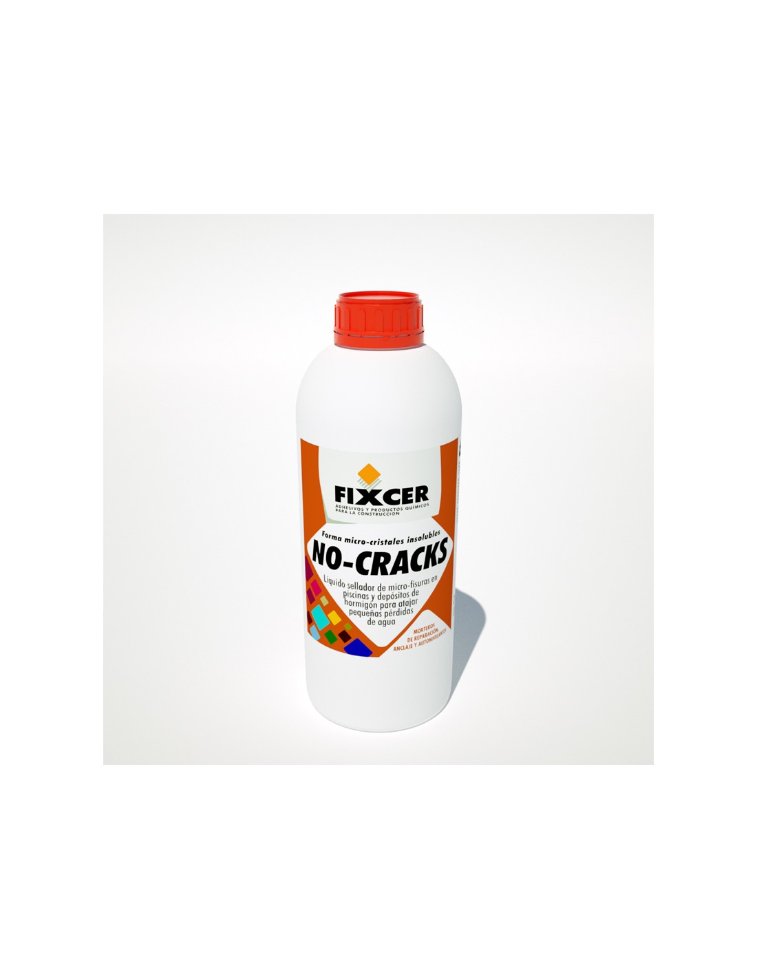 Sellador fugas piscinas FIXCER No-Cracks 1lt NC----1LBE